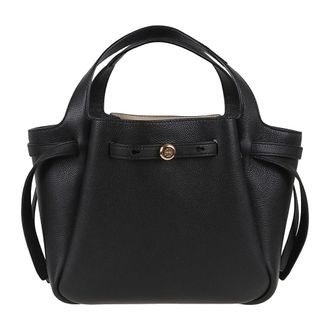 Tory Burch Schwarze Shopper Tasche mit G&uuml;rtelakzent - - Bags - Damen - Schwarzk - ONE SIZE