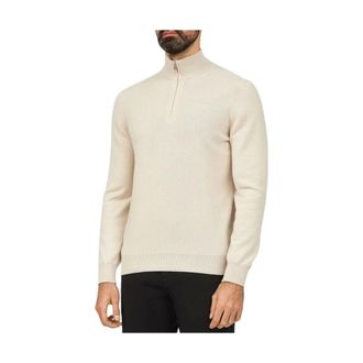 Gran Sasso Half-zip Turtleneck 15590 55127.225 - Homme - Pulls - Beige - Taille: 3XL
