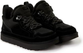 UGG Kronstiefel in gemischtem Leder - Schwarz