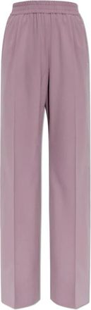 Dolce & Gabbana Femme, Pantalons, Violet, Taille: 34 FR Pantalon en laine