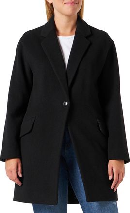 BOSS Womens C_Calesso1 Coat, Black1, 44