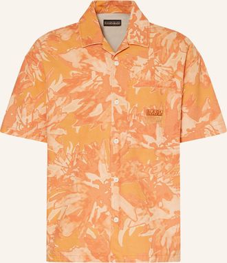 Napapijri Resorthemd Talla Comfort Fit schwarz