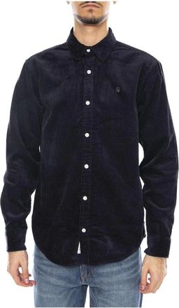 Carhartt Work in Progress Homme, Chemises, Bleu, Taille: S Casual Chemises