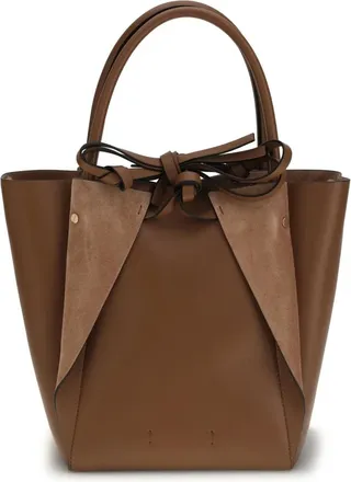 Gabriela Hearst Petit sac cabas Marija - Femme - Sacs - Brun - Taille: ONE Size