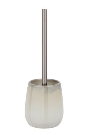 Sch&ouml;ner Wohnen Kollektion Wc-B&uuml;rstengarnitur Marano, Beige, Kunststoff, 13x40x13 cm, B&uuml;rstenkopf abnehmbar, austauschbar, Badezimmer, WC Ausstattung, WC B&uuml;rstengarnituren