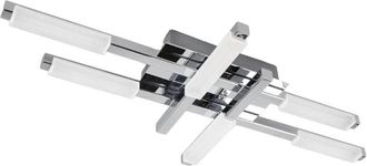 Lindby Lindby - led Plafonnier Salle De Bain Patrik en métal pour salle de bain