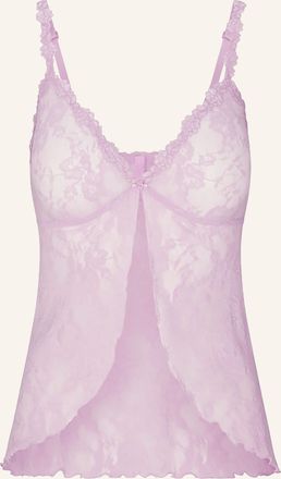 SKIMS Skims Lounge-Top Stretch Lace pink