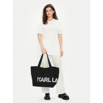 Karl Lagerfeld Handtasche KARL LAGERFELD A1W50060 Schwarz