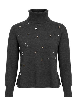 Alpha Studio Rollkragenpullover - Grau
