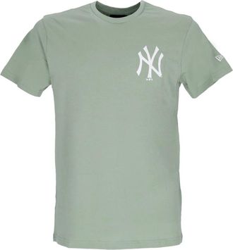 New Era MLB League Essentials LC Oversize Tee Neyyan - - Tops - Herren - Gr&uuml;n - L