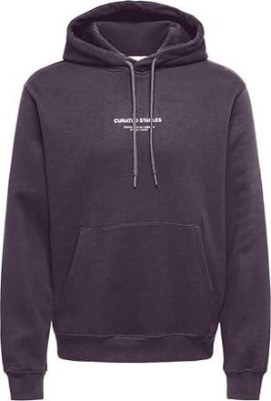Only & Sons Hoodie Sweat &agrave; Capuche Noos Onscurated Reg, Prune, L Homme