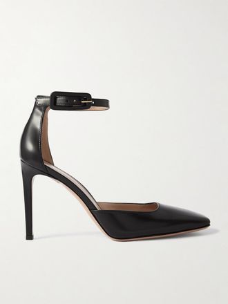 Gianvito Rossi Tokio Pumps Aus Glanzleder - Schwarz