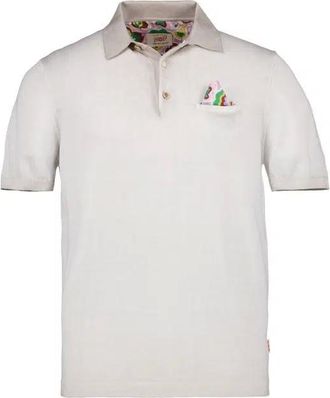 Bob Herren Polo-Shirt beige