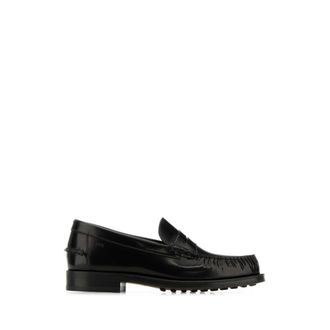 Tod's Schwarze Lederslipper f&uuml;r Herren - - Shoes - Herren - Schwarzk - 44 EU