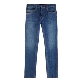 Fay Homme, Jeans, Bleu, Taille: W33 Jean Slim-Fit Stretch Bleu