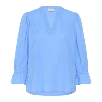 Kaffe Blusen - - Blouses & Shirts - Damen - Blau - XL