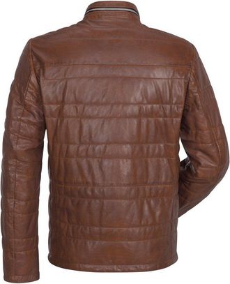 Milestone Lederjacke aus perforiertem Lammleder