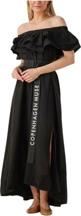 Copenhagen Muse Damen, Kleider, Schwarzk, XLGr&ouml;&szlig;e