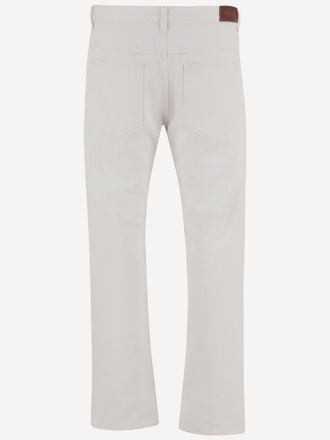 Gucci Mens Jeans Cotton Denim White Trousers