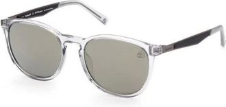Timberland Homme, Accessoires, Gris, Taille: 53 MM Tb9235 27D Lunettes de soleil