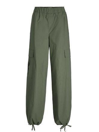 Jack & Jones Damen JXYOKO Cosy Cargo HW Pant NOOS Chino Hose, Four Leaf Clover, XS