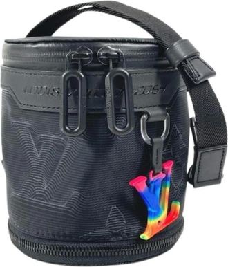 Louis Vuitton unisex, Pre-owned, Noir, Taille: ONE Size Sac Mini Vintage en Nylon Pre-owned