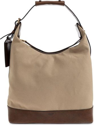 Moschino Homme, Sacs, Beige, Taille: ONE Size Sac Bandouli&egrave;re Avec Logo