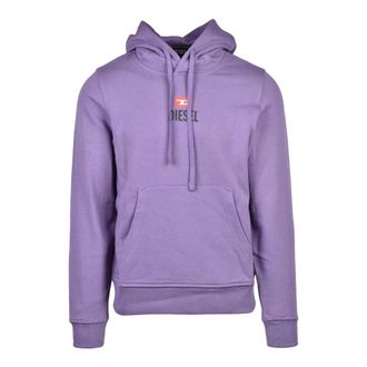 Diesel Herren, Sweatshirts & Hoodies, Lila, SGr&ouml;&szlig;e