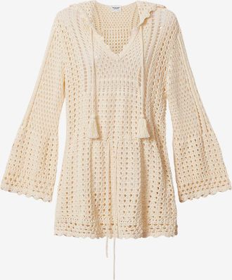 Isabel Marant Robe Zelnie - Femme - &Eacute;cru - Taille 34 - Marant &Eacute;toile