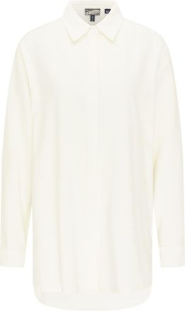 Dreimaster Vintage Damen Hemdbluse, Weiss, XL