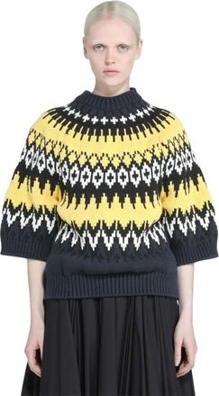 N&deg;21 Femme, Pulls, Multicolore, Taille: 40 FR Pull Col Roul&eacute;