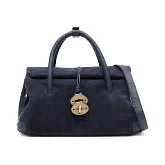 Zanellato Femme, Sacs, Bleu, Taille: ONE Size Baby Dotta Bag