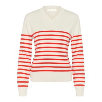 Inwear Wallis V-neck - Femme - Pulls - Multicolore - Taille: 42 FR