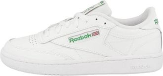 Reebok Club C 85-Shoes, Chaussures de Fitness Mixte, WHITE/LIGHT GREY, 42.5 EU