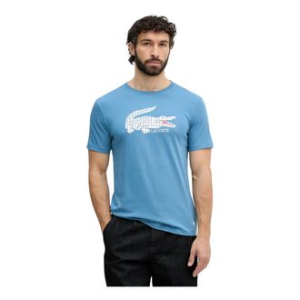 Lacoste T-Shirt - - Tops - Herren - Blau - 2XL