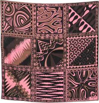 Pucci Marmo-print Silk Scarf