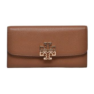 Tory Burch Femme, Accessoires, Brun, Taille: ONE Size Portefeuille