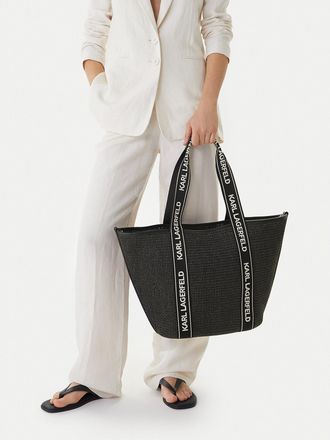 Karl Lagerfeld Handtasche KARL LAGERFELD A1W46074 Schwarz