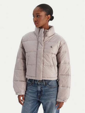 Calvin Klein Jeans Winterjacke LV047D504G Grau Regular Fit