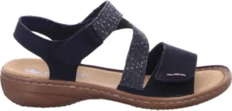Rieker Damen, Schuhe, Blau, 37 EUGr&ouml;&szlig;e