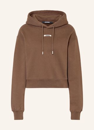 Jacquemus Jacquemus Hoodie Le Hoodie Gros Grain braun