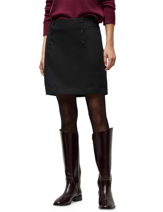 Street One Damen Rock mit Knopfdetail