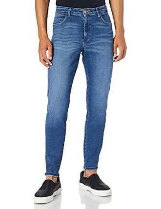 Wrangler Skinny Airblue Jeans, Bleu Ciel, 25W / 32L Homme