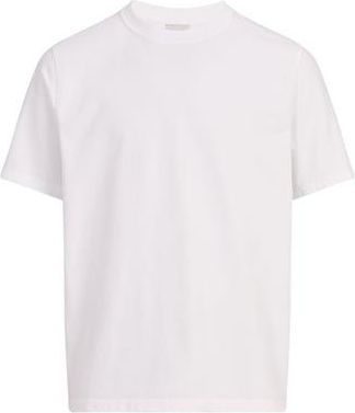 Arte T-shirt droit col rond imprim&eacute; en coton