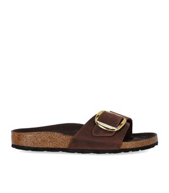 Birkenstock SANDALE MADRID BIG BUCKLE HEX OILED HABANA BIRKENSTOCK