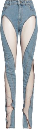 MUGLER HOSEN & R&Ouml;CKE - Jeanshosen auf YOOX.COM