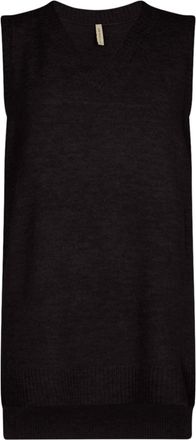 Soyaconcept Soyaconcept Womens SC-Nessie Waistcoat, 9999 Black, X-Large
