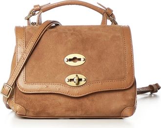 Zanellato Femme, Sacs, Brun, Taille: ONE Size Sac Postina S