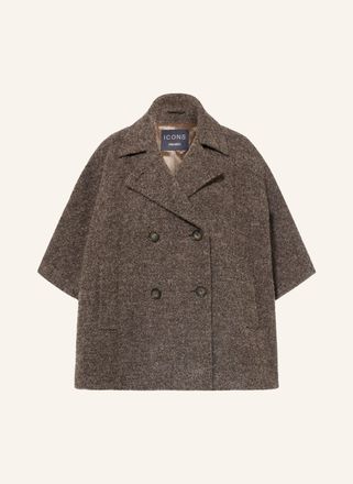 Cinzia Rocca Icons Cinzia Rocca Boucl&eacute;-Cape beige