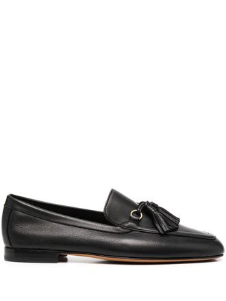 Doucal's mocassins &agrave; mors en m&eacute;tal - Noir